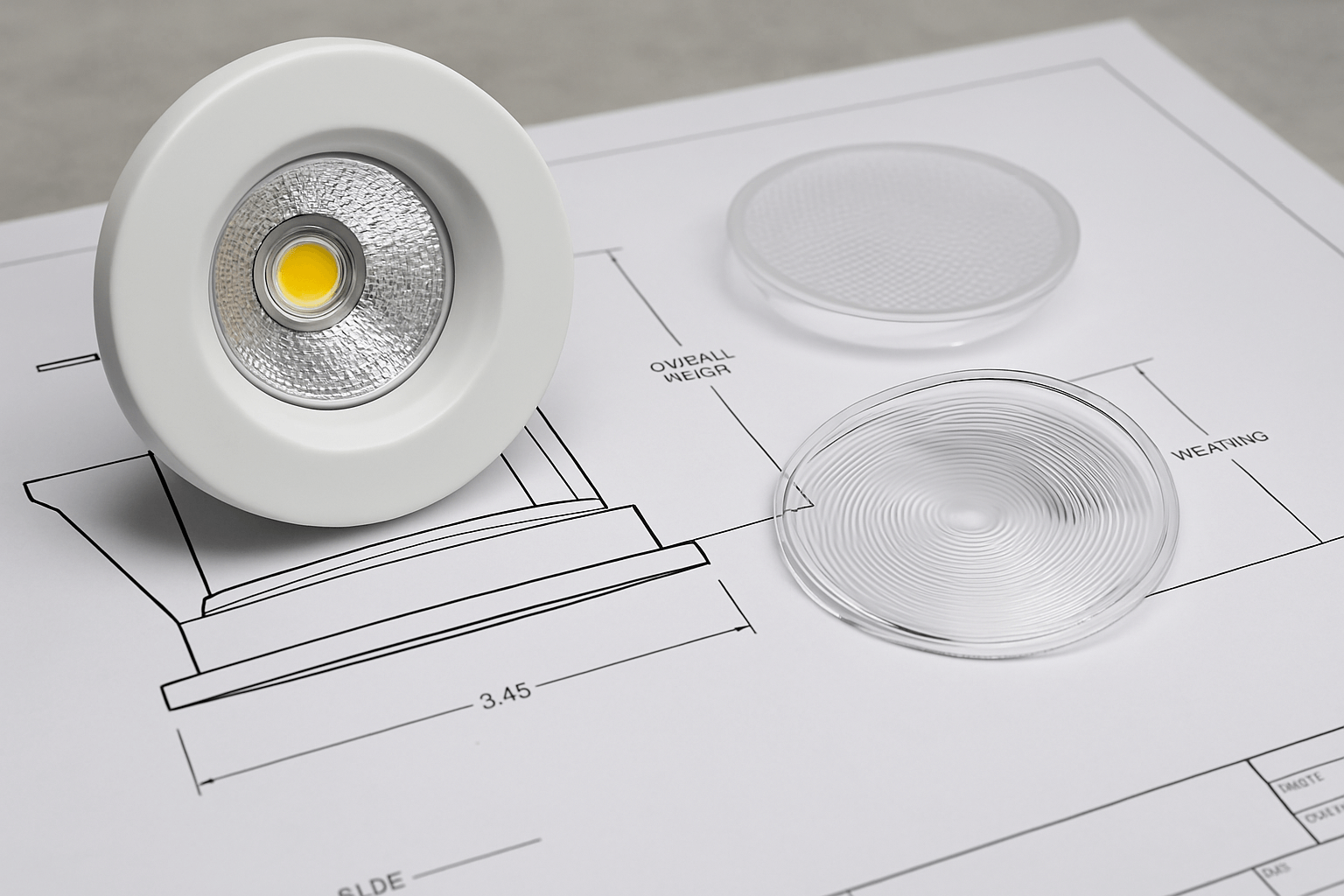 Simplifying Downlight Design with Light Shaping Diffusers and Injection Molded Lenses - Luminit ...